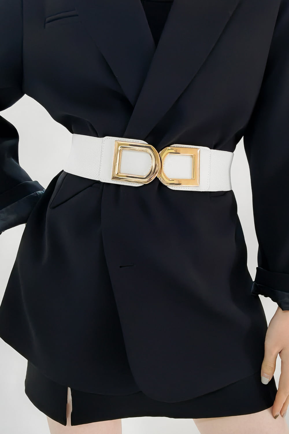 Double D Buckle PU Belt – Evshp